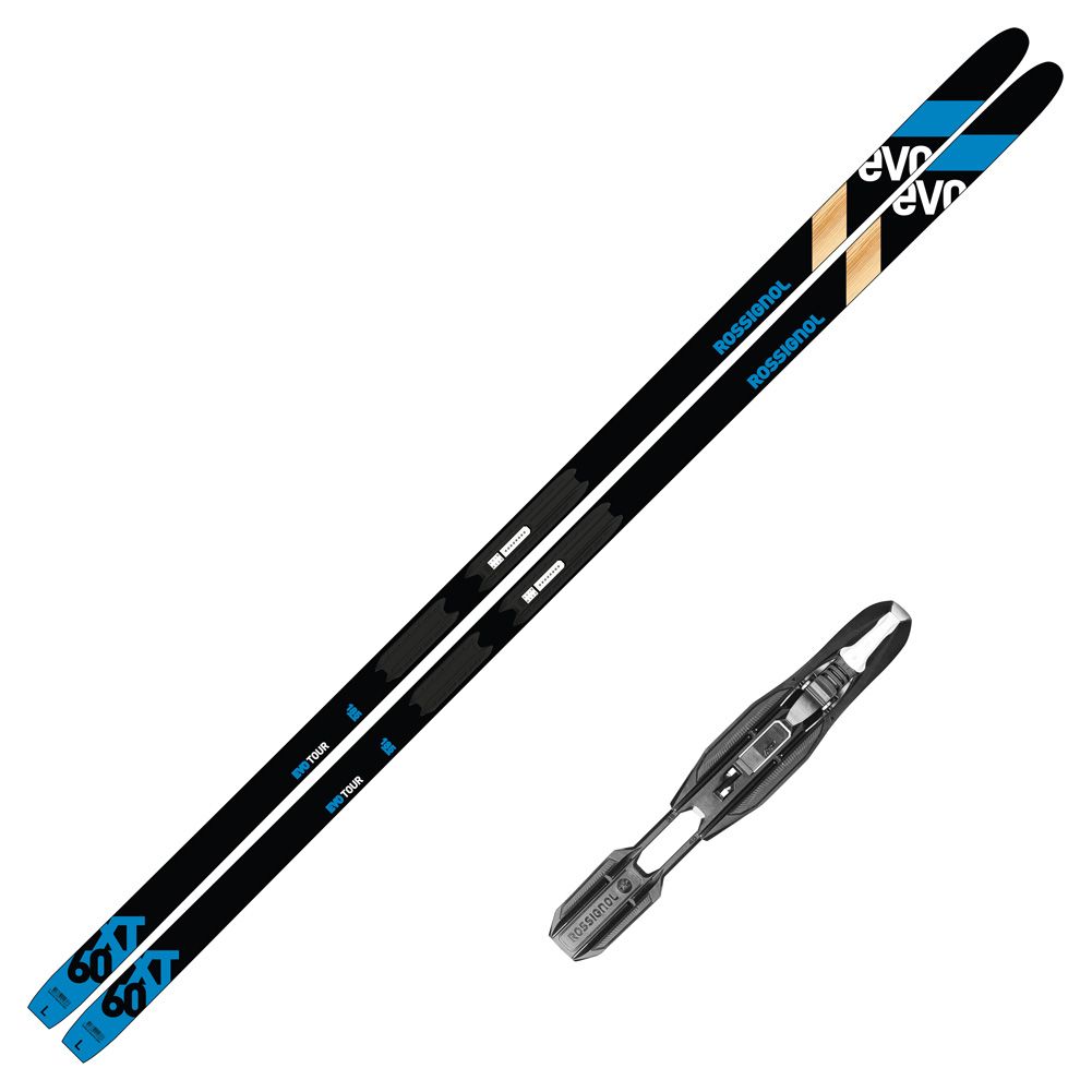 Rossignol Evo XT 60 Cross Country Skis With Bindings | ExploreVI
